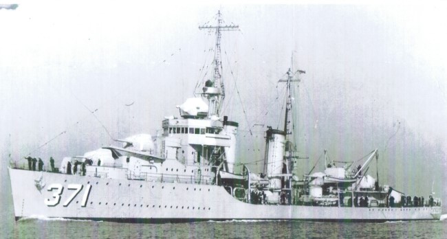 USS CONYNGHAM DD-371